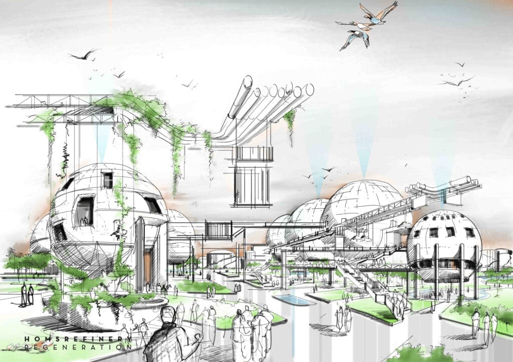 Homs Refinery Park - Architecture Graduation Projects