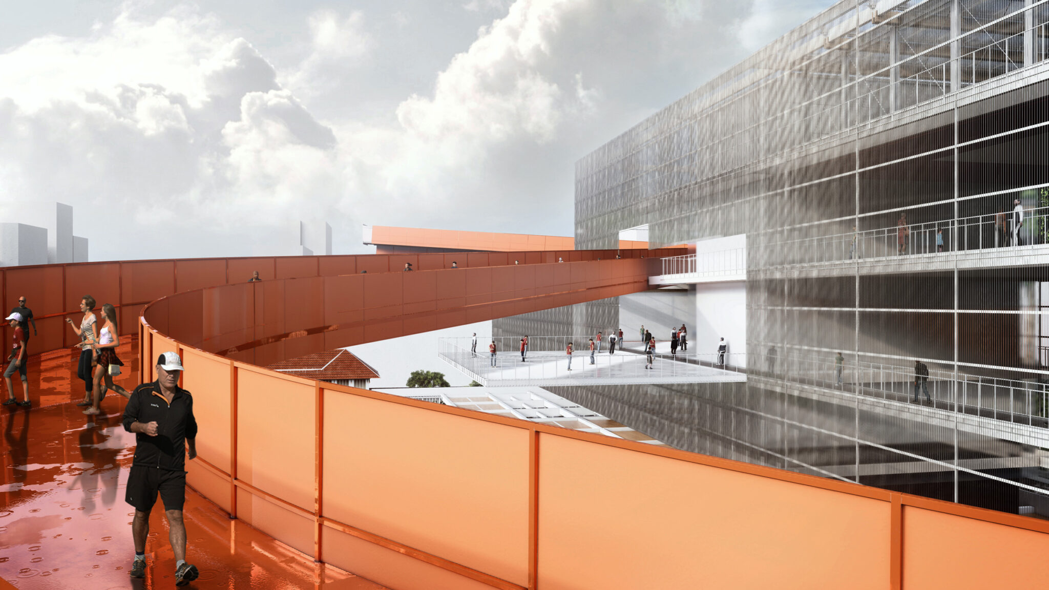Saigon Community Sports Center (Tao Dan’s puzzle piece) | Architecture ...