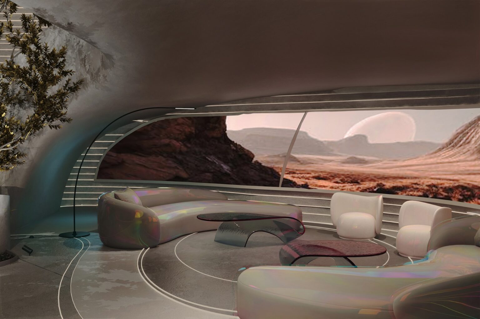 Mars Settlement Center and Exhibition | Architecture Graduation Projects