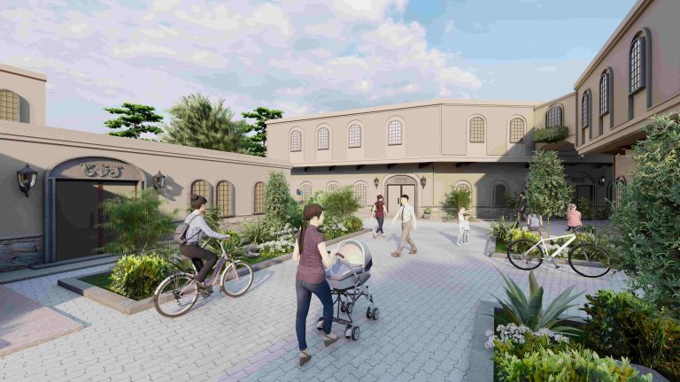 The Rise from Ruins (Redevelopment of Hosh Al-Baieaa) | Architecture ...